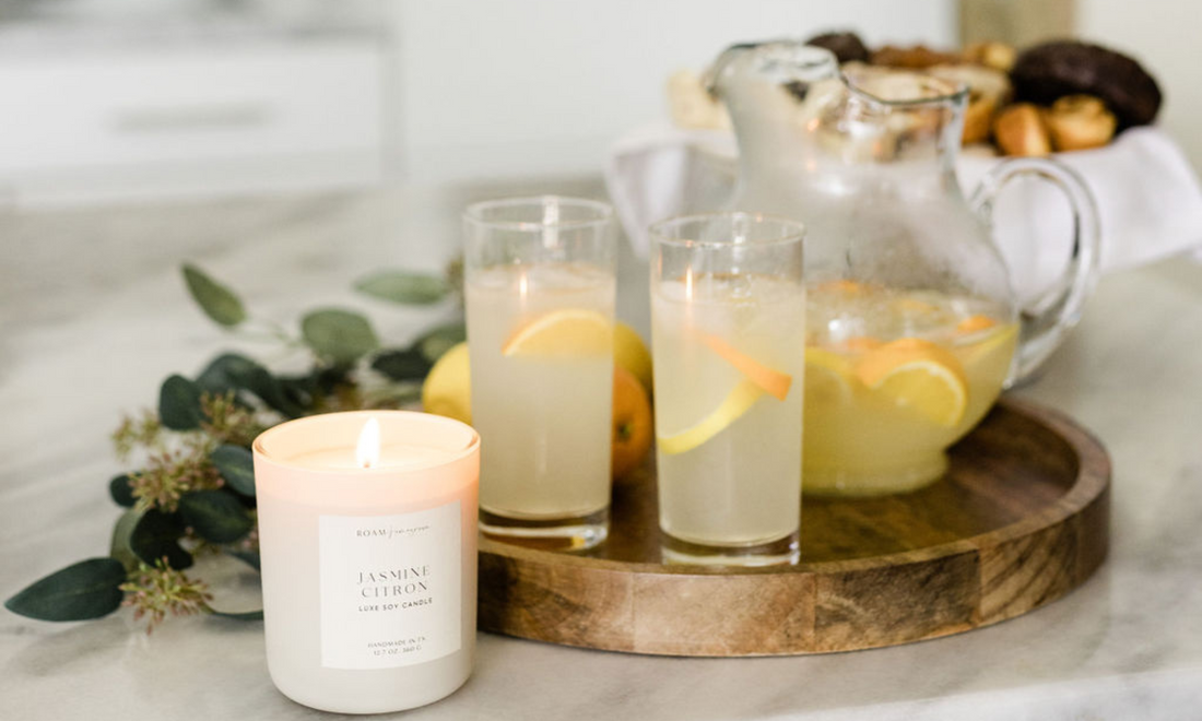 Clean, natural soy candles with authentic fragrances – ROAM Homegrown